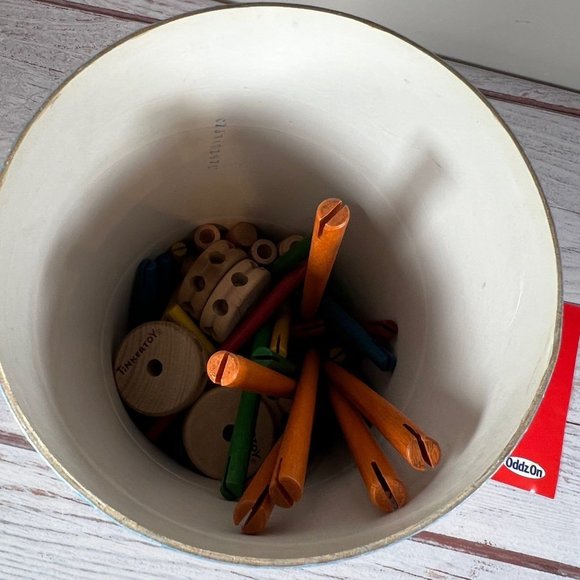 Hasbro | Toys | Vintage The Classic Tinker Toy Construction Junior ...